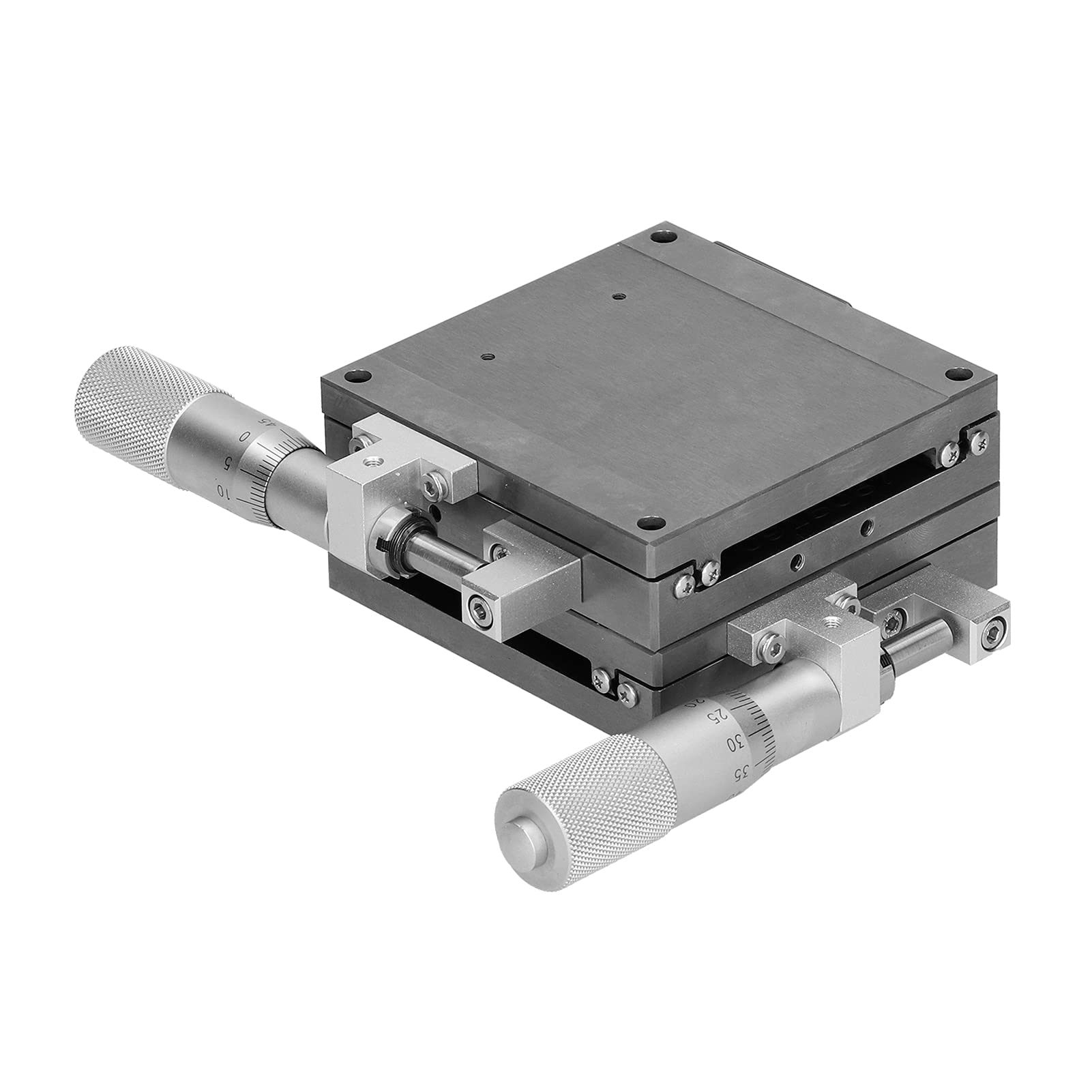 80x80mm Linear Stage Manual Twist Fine Tune Platform Ball Guide ...