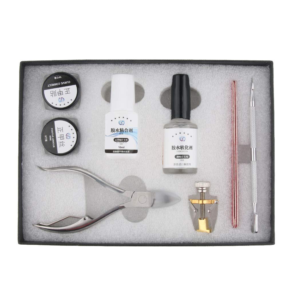 Buy PopEye Professional 8 Pcs Ingrown Toenail Kit, Pedicure Tools To ...