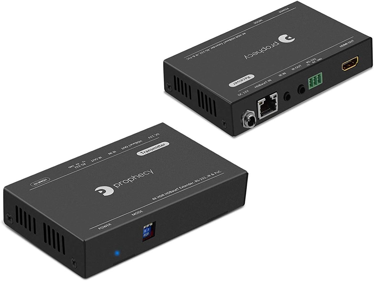 Amazon.com: gofanco Prophecy HDBaseT HDMI Extender 4K 60Hz with RS-232 ...