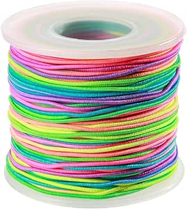 Amazon.com: HJWNJYY Elastic String for Bracelets, 1mm Sturdy Stretchy ...