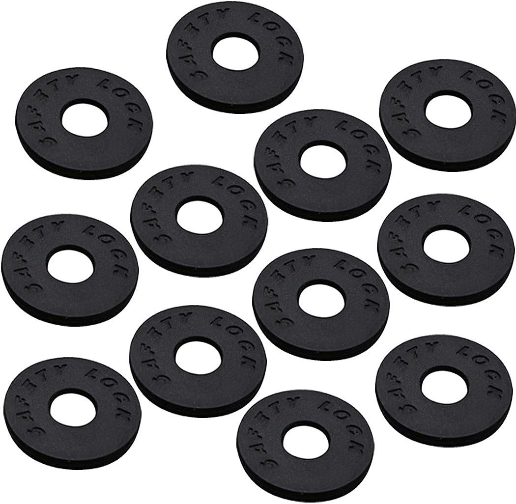Amazon.com: Guitar Strap Lock Strap Blocks Buttons Locks Rubber 24 pcs ...