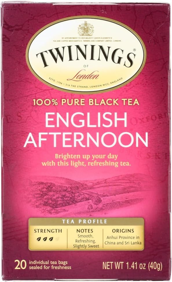 Amazon.com: Twinings Classic English Afternoon Tea, 20 Count