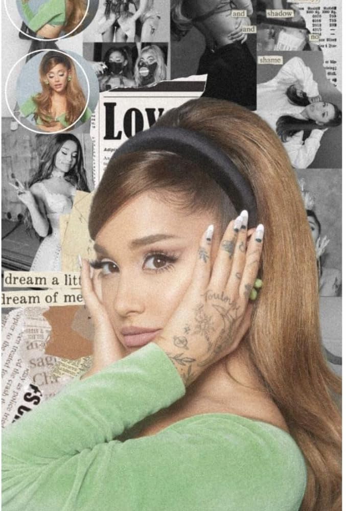 POSTER WALLAH Ariana Grande Poster for Home Office and Student Room ...