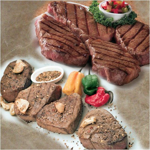 Amazon.com: 4 (6 oz) - Filet Mignon - NaturAll Steaks : Grocery ...