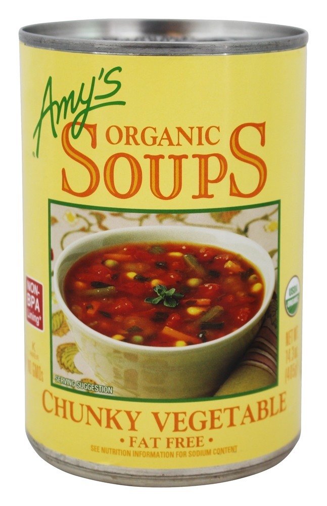 Amazon.com : AMYS SOUP VEG CHUNKY GF ORG, 14.3 OZ PACK_12 : Packaged ...