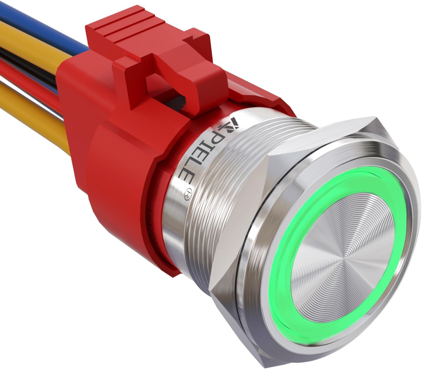 10 Amp 22mm Latching Push Button Switch 12v Angel Eye | Desertcart INDIA