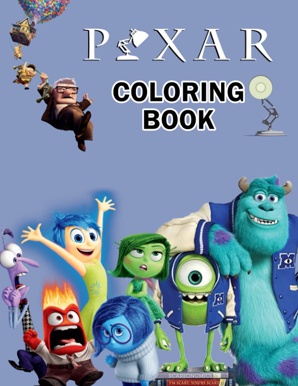Buy Pixar Coloring Book: An Amazing Coloring Book With Lots Of ...