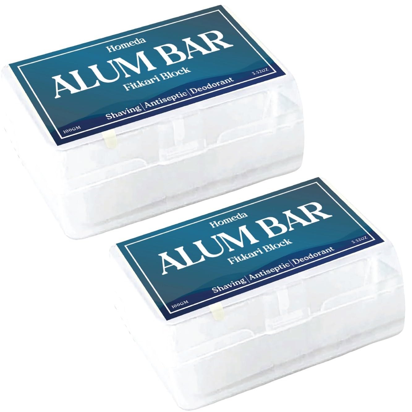 Homeda Alum Bar, Alum Stone for Face, Fitkiri Stone for Face, Skin ...