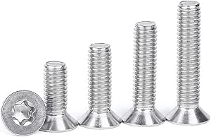 Amazon.com: gklwVSlwv Stainless Steel Bolt,Carbon Steel Bolt,Lag Bolts 10pcs M5 304 Stainless ...