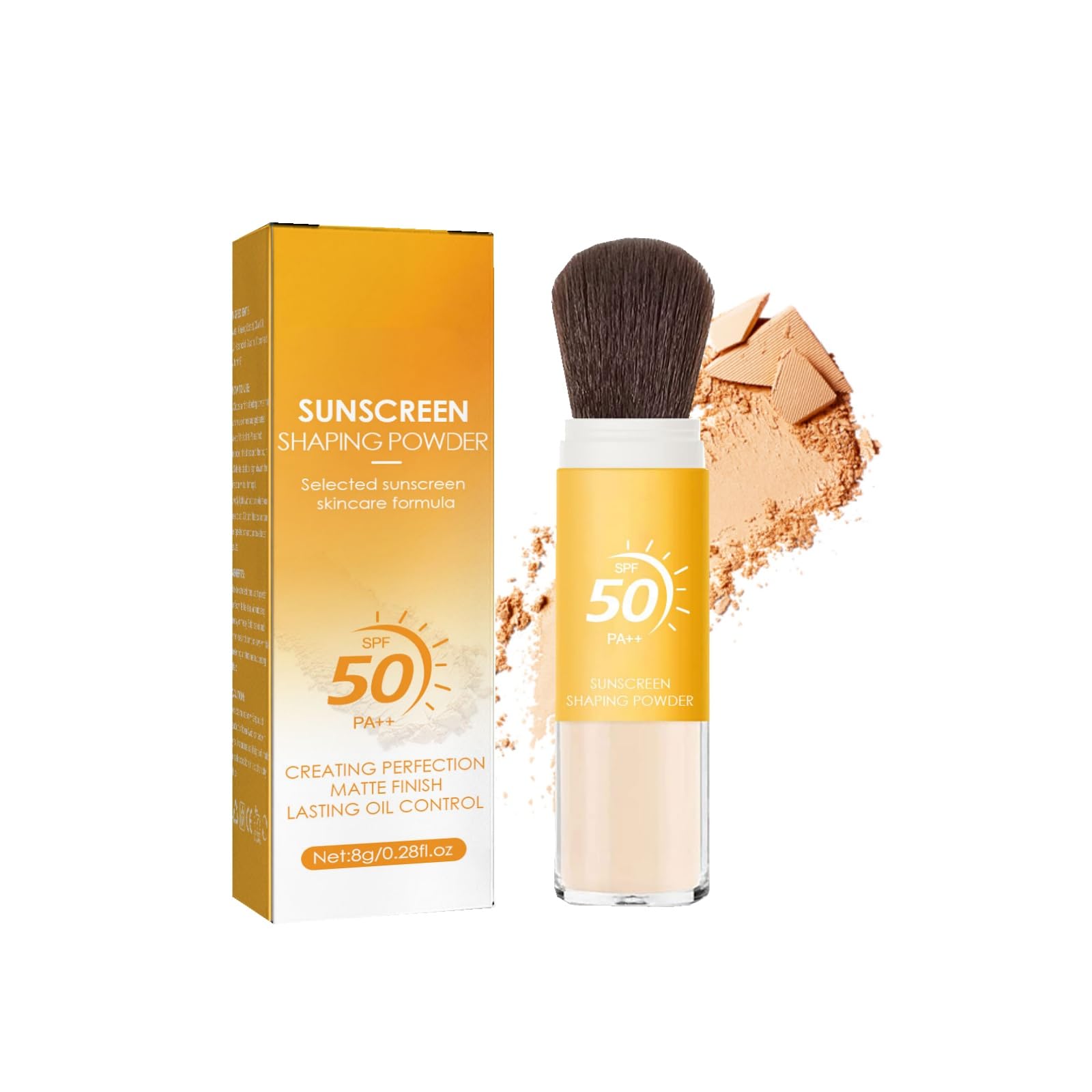 Mineral Powder Sunscreen Brush, Sunscreen Powder for Hair, Scalp SPF ...