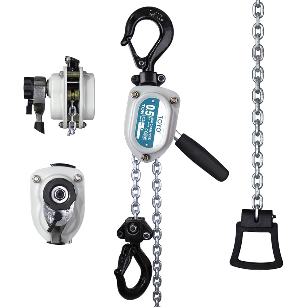 $11/mo - Finance Mini Chain Hoist 1100lb TOYO Manual Lever Hoist 1/2 ...