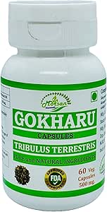 Amazon.com: Natural and Pure Herbal TRIBULUS TERRESTRIS (Gokhru ...