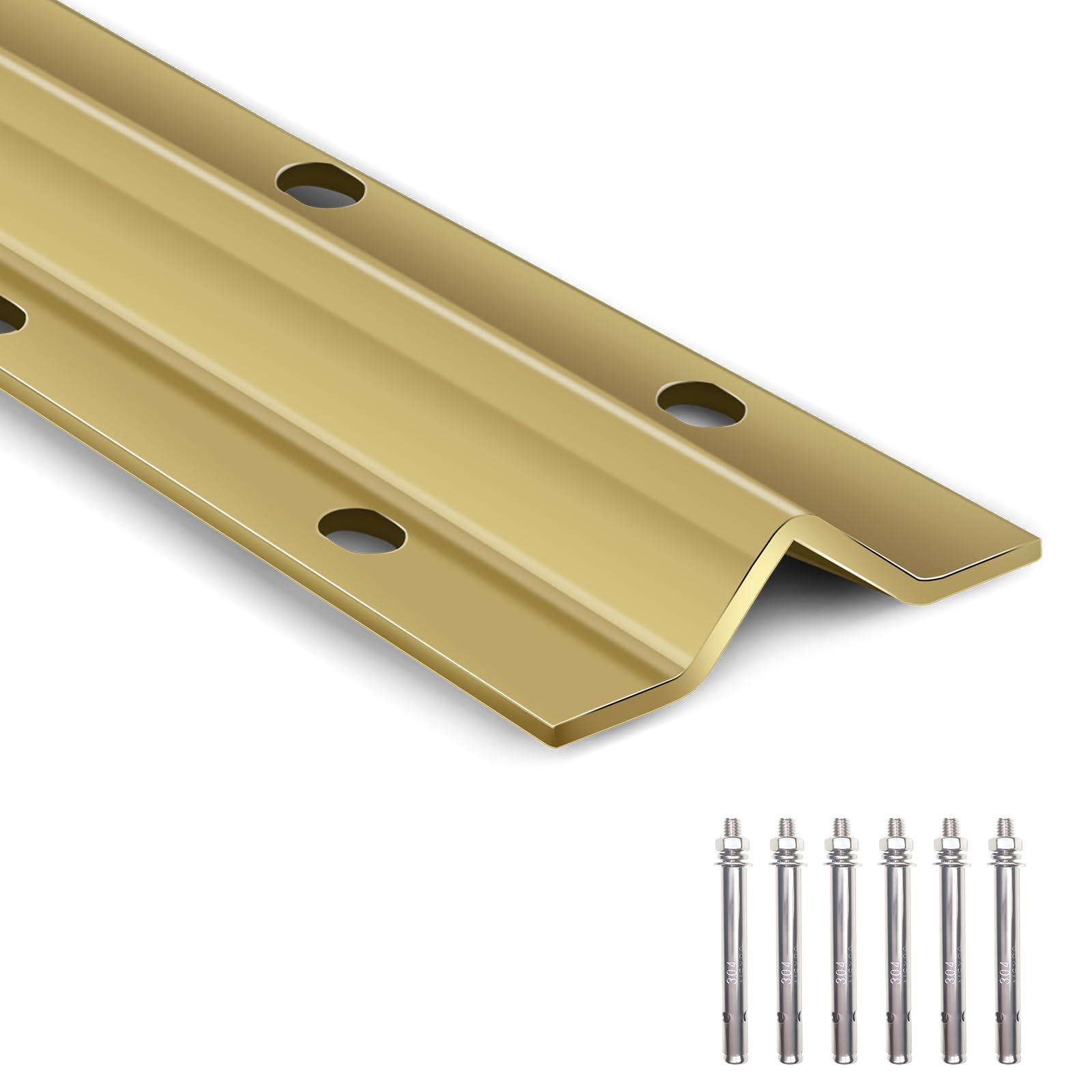 Snapklik.com : LAJIAOZ 6FT Section V Track For Sliding Driveway Gates ...