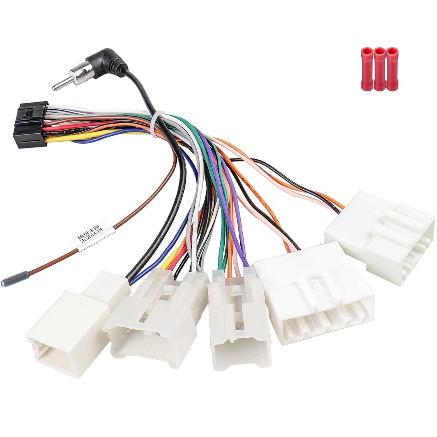 Amazon.com: Zenoruslky Android Radio Wiring Harness Kit Compatible with ...