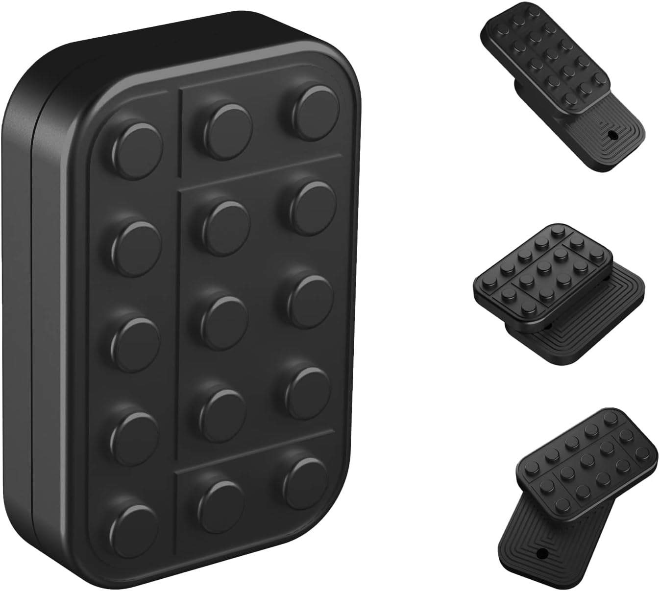 Amazon.com: Metal Fidget Slider Magnetic Haptic Slider EDC Brick Blocks ...