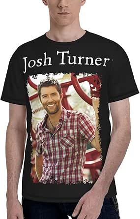 Amazon.com: Huidnh Josh Turner T Shirts Man's Summer Casual Sport Tee ...