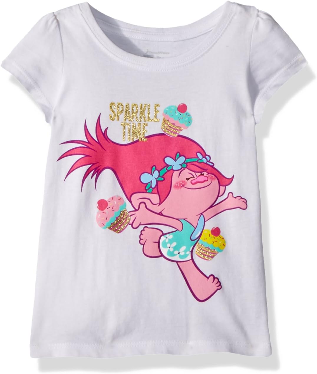 Amazon.com: DreamWorks Girls' Toddler Trolls Sparkle Time: Clothing ...