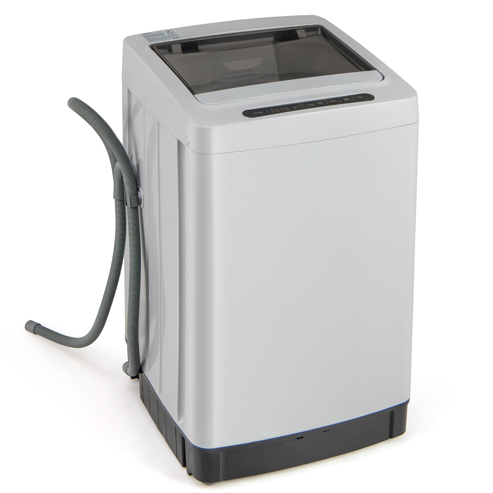 COSTWAY Portable Washing Machine, 11 LBS Full Automatic Portable Washer ...