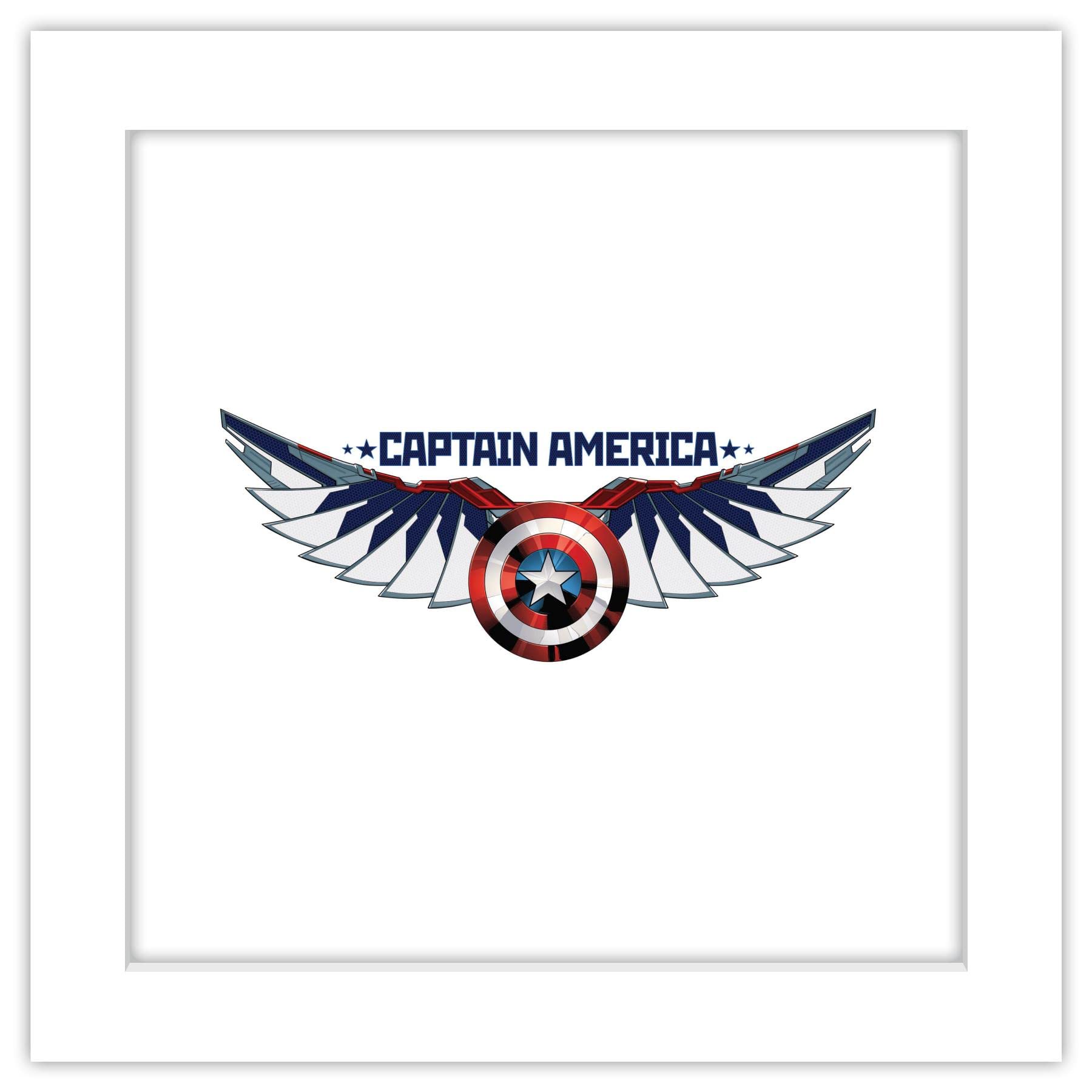 Captain America Wings Logo Captain America: Brave New World's Ticket