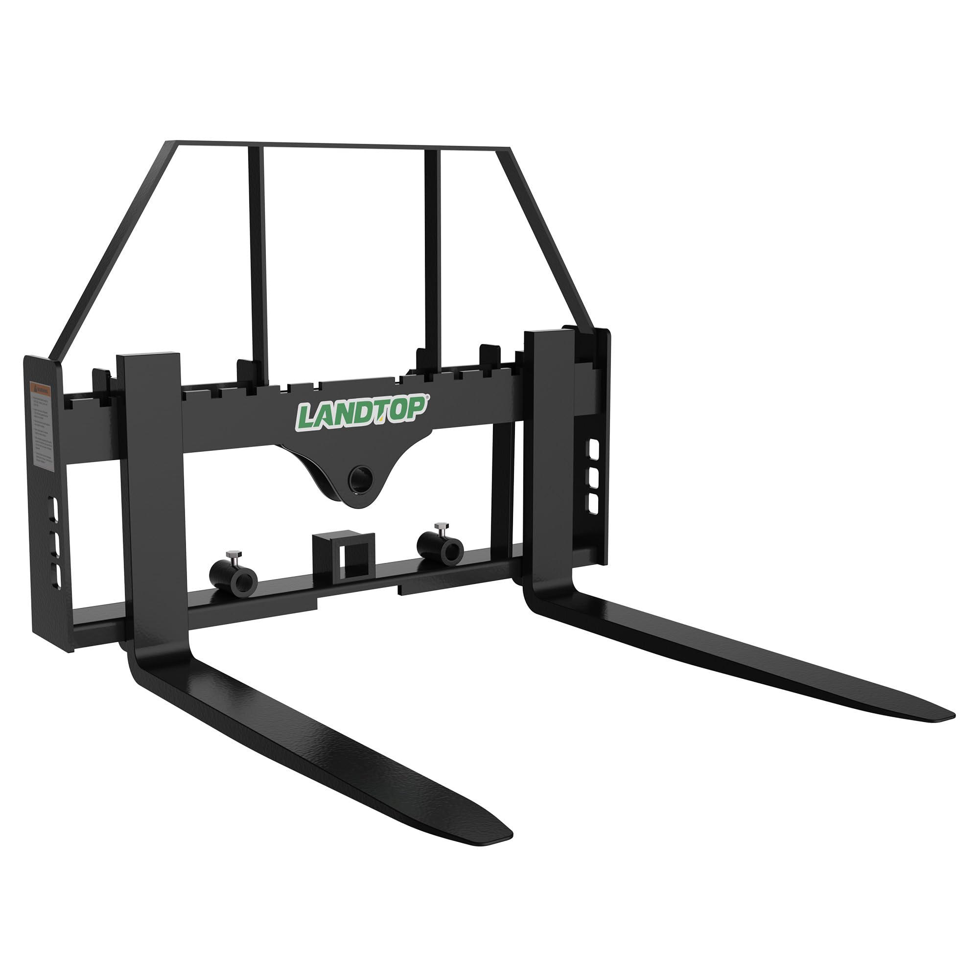 Amazon.com : LANDTOP 3000 LBS 45" Pallet Forks Frame with Head Rack and ...