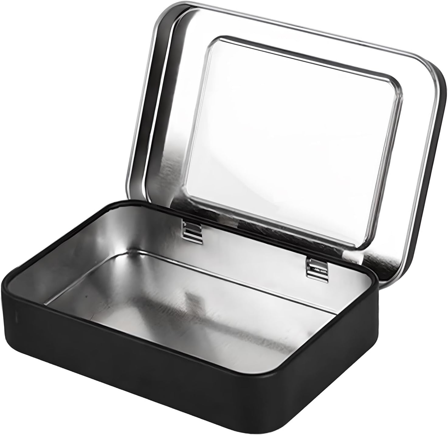 OTAIVE Tins Container,Metal Rectangular Tin Can,Rectangular Small Tin ...