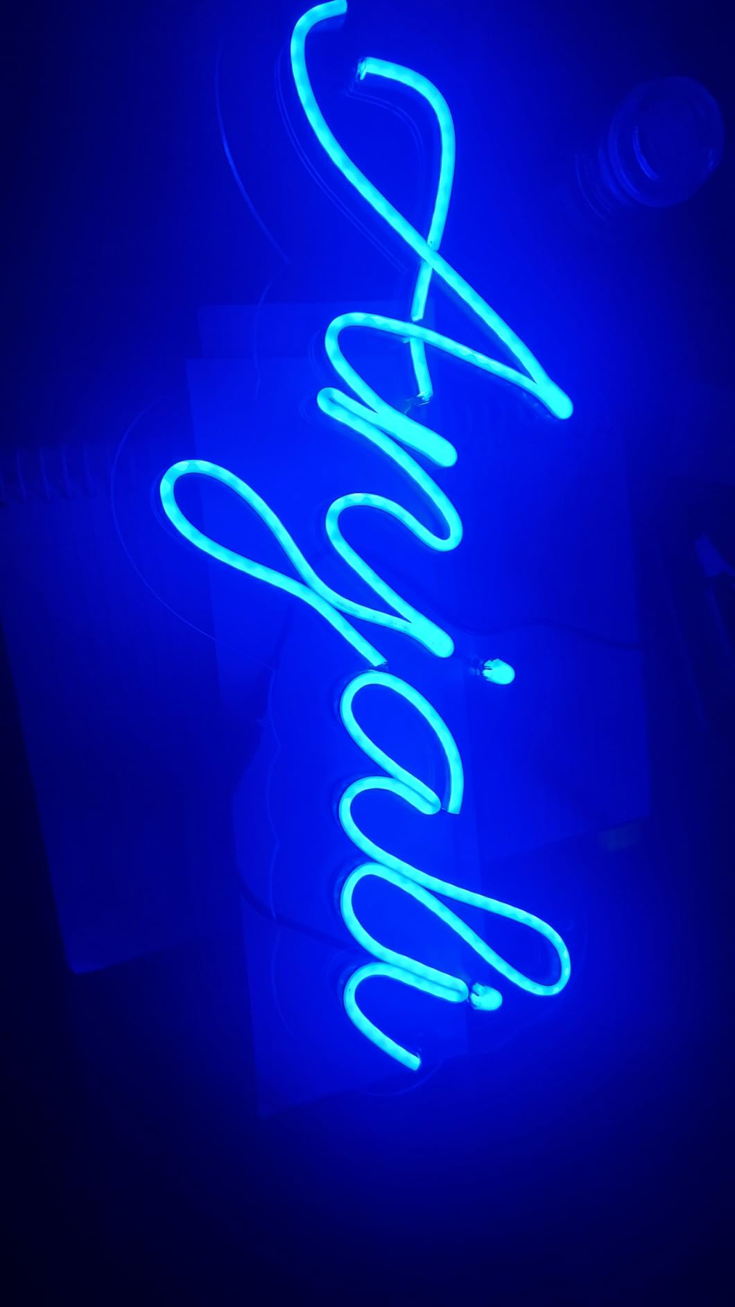 Buy zorange Neon Light Customized Name | Neon Lights For Wall | Couple ...