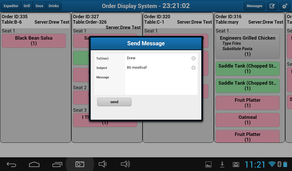 HPOS Order Display System - App on the Amazon Appstore