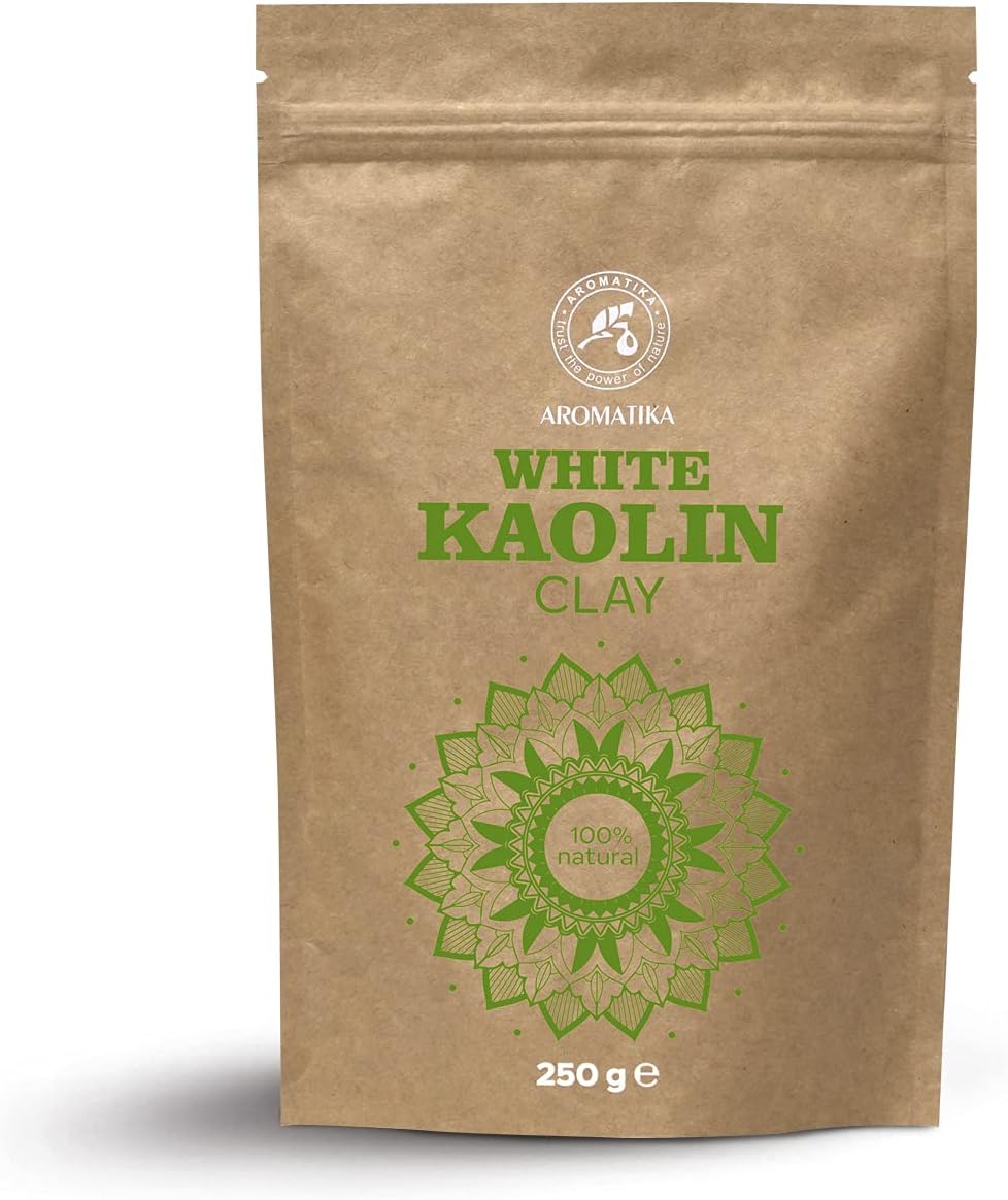Kaolin Clay Powder - 250g - White Cosmetic Clay Powder - Natural White ...