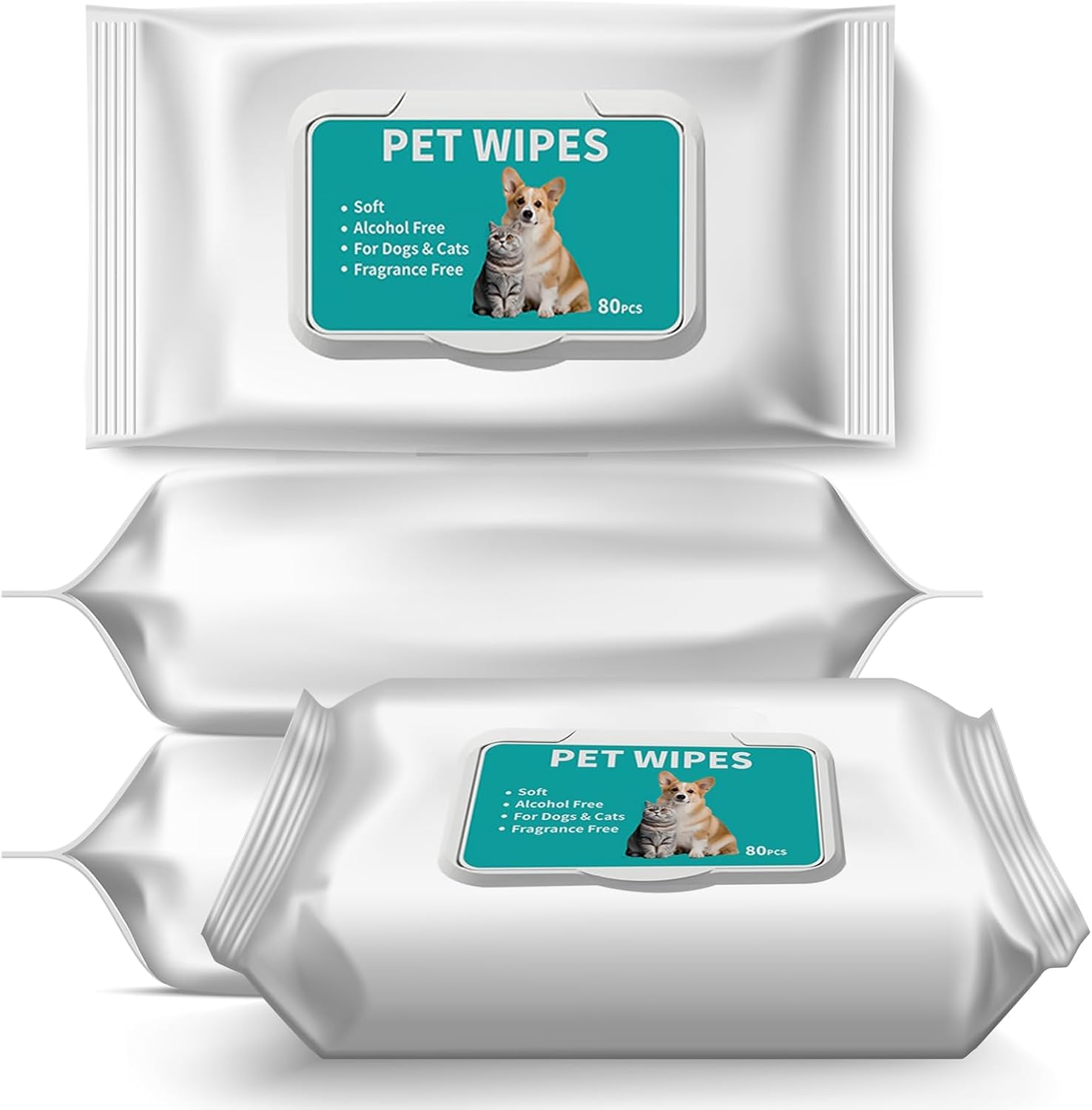 Amazon.com: Pet Hypoallergenic Wipes, Extra Thick Cat Wipes for ...
