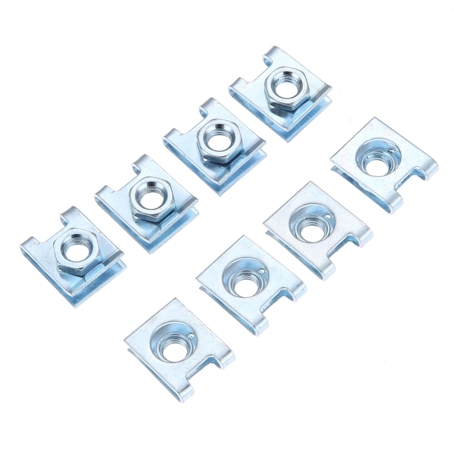 Amazon.com: Mtsooning 20PCS Automotive U-Type Clips, M6 Metal U Nut ...