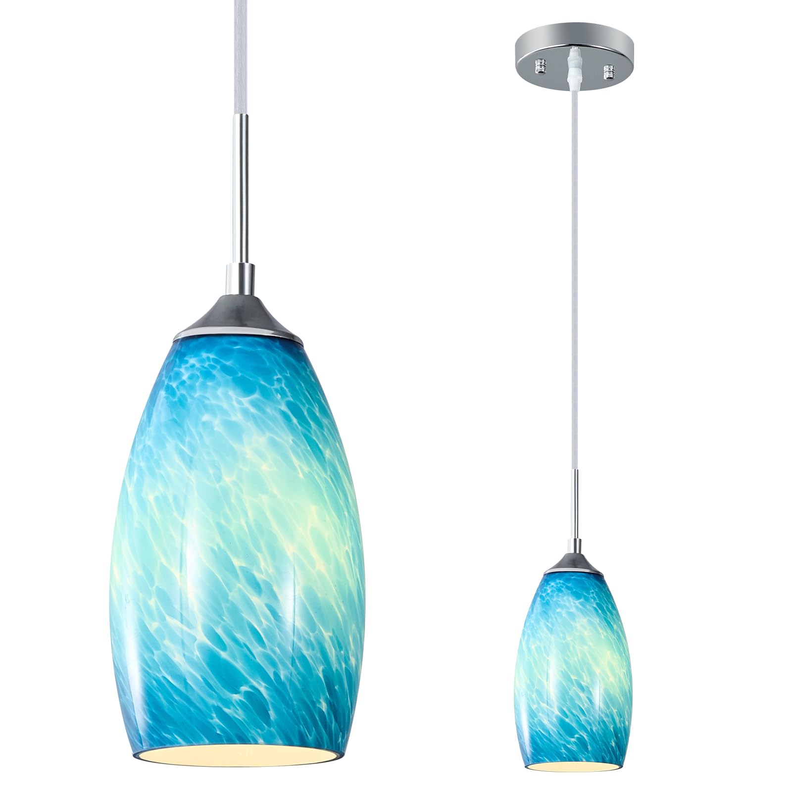 Ocean Lighting Fixtures Modern Ocean Wave Pendant Chandelier For