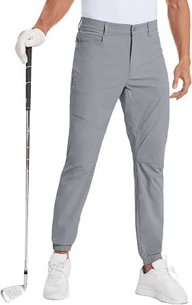Amazon.com: PULI Golf Joggers Pants for Men Stretch Dress Quick Dry ...