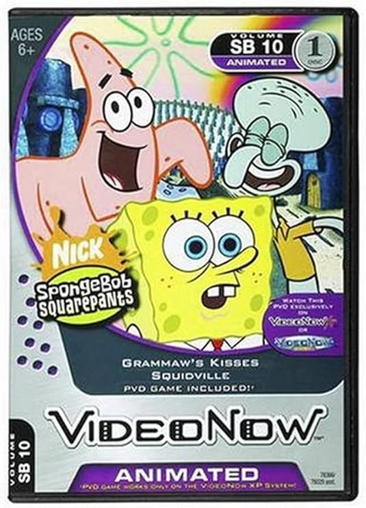 Amazon.com: Videonow Personal Video Disc: SpongeBob SquarePants ...