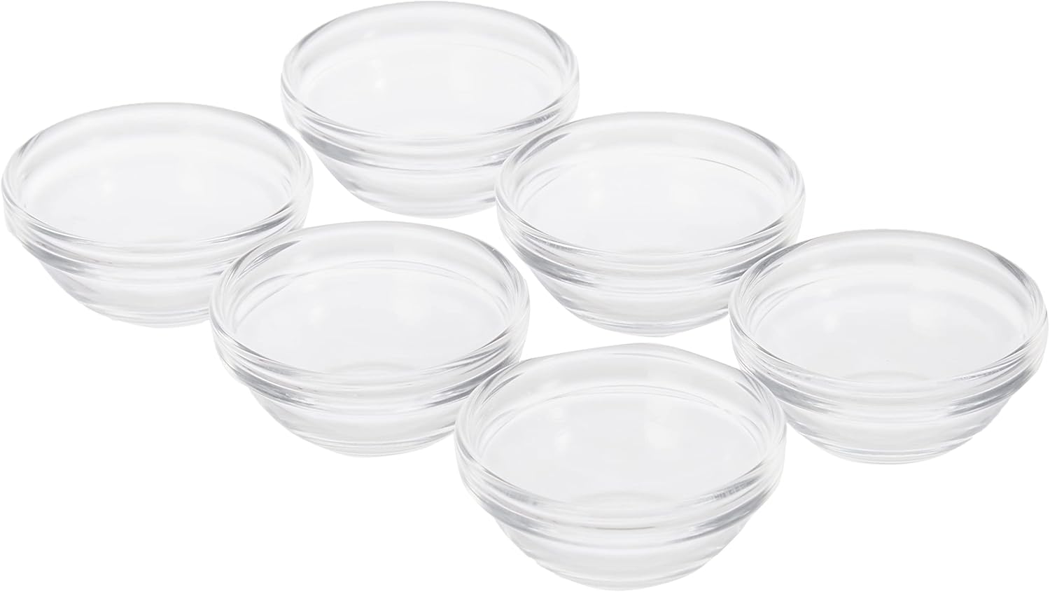 Luminarc Stacking Bowl, 0.3 Litre, 6 cm, Clear : Amazon.co.uk: Home ...
