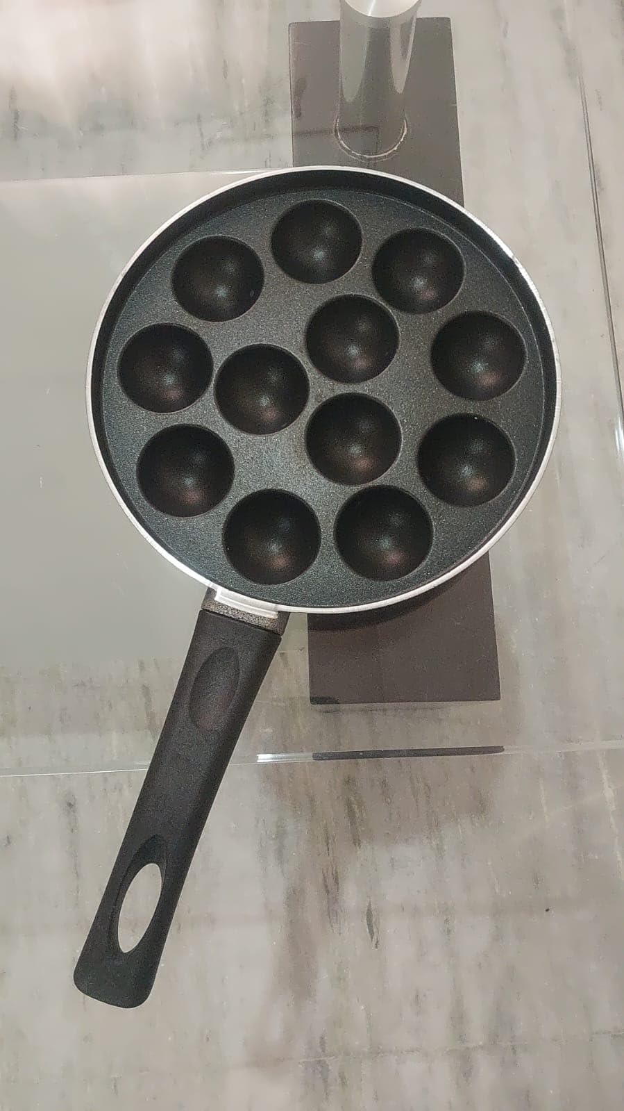 Buy Prestige Omega Select Plus Non-Stick Paniyarakkal with Glass lid ...