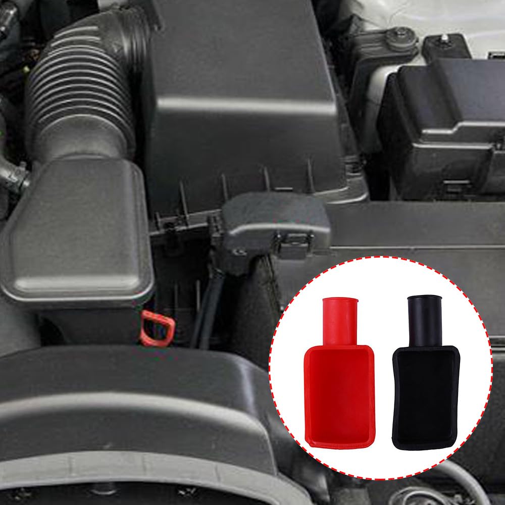 Snapklik.com : 6PCS Car Battery Protector, Terminal Protective Cover ...