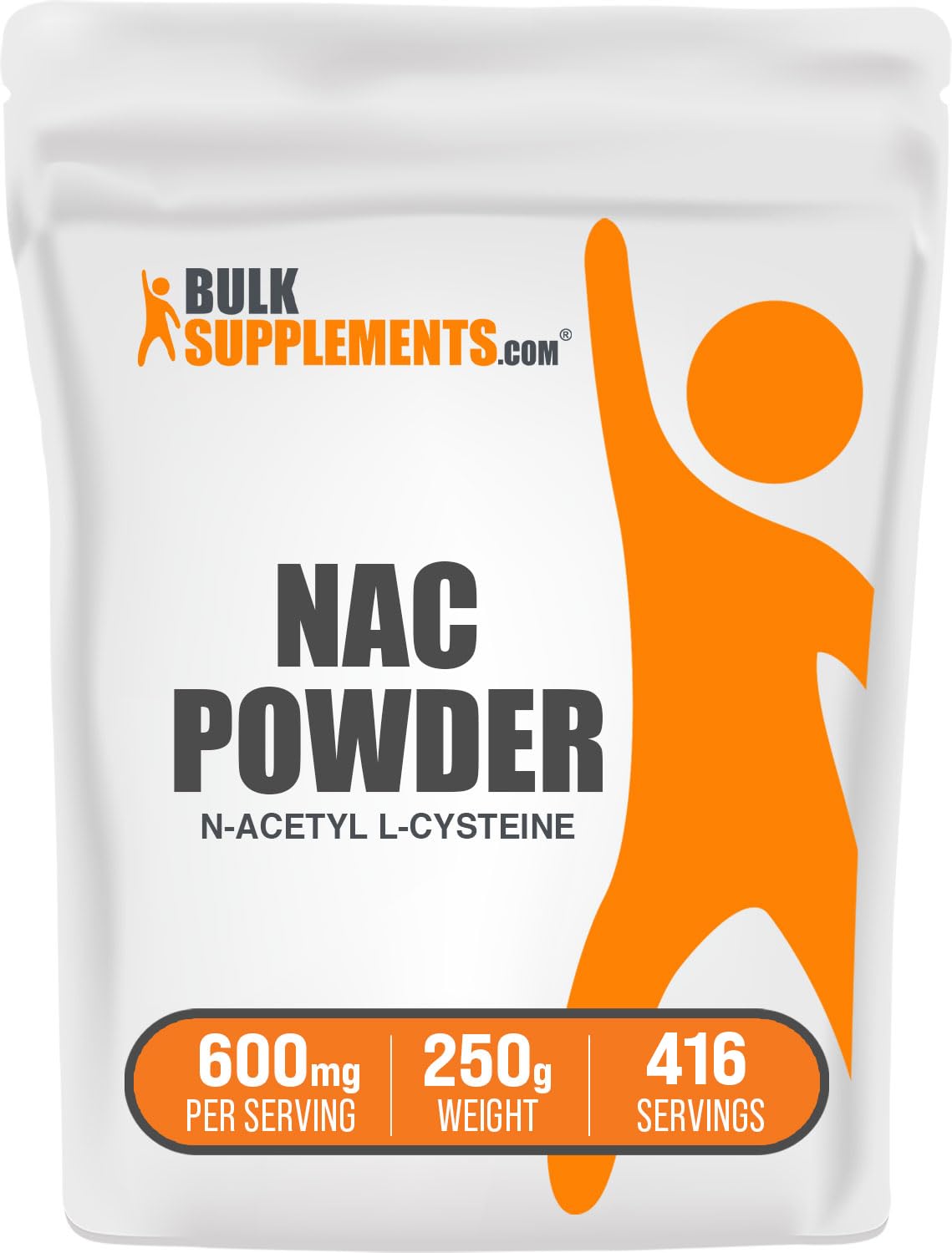 Bulksupplements Com Nac Powder N Acetyl Cysteine 600mg Nac Supplement ...