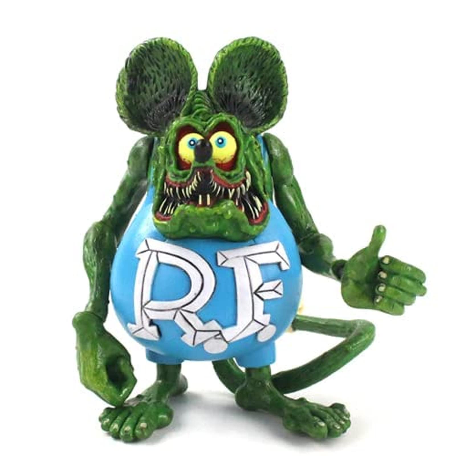 Amazon.com: Rat Fink Action Figure Rat Fink Mouse Collection Model Doll ...