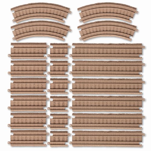 Fisher-Price Thomas & Friends TrackMaster, Straight & Curved Track Pack ...