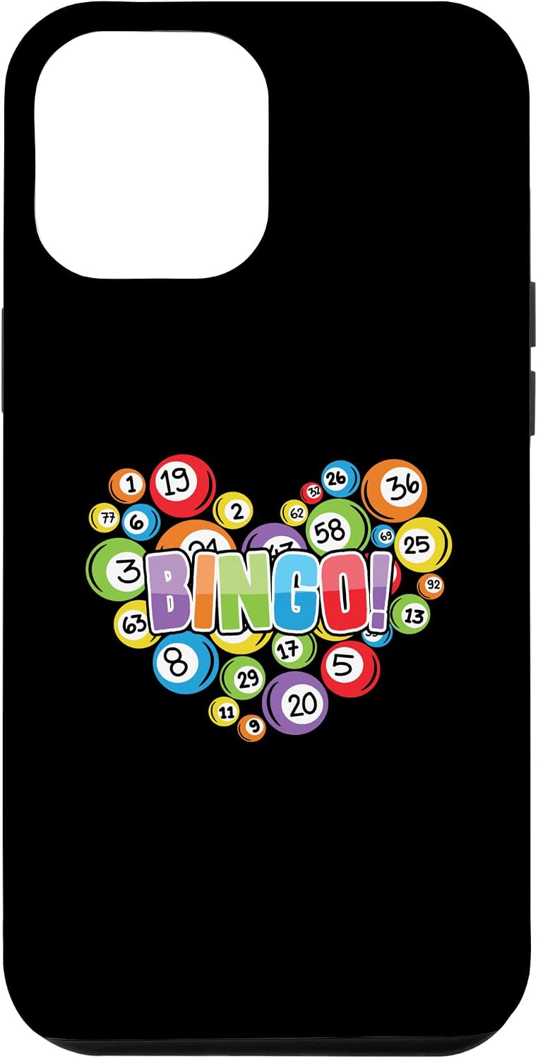 Amazon.com: iPhone 12 Pro Max Heart Bingo Balls Bingo Marker Blower ...