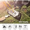 ThorFire Solar Flashlight Hand Crank Solar Powered Rechargeable ...