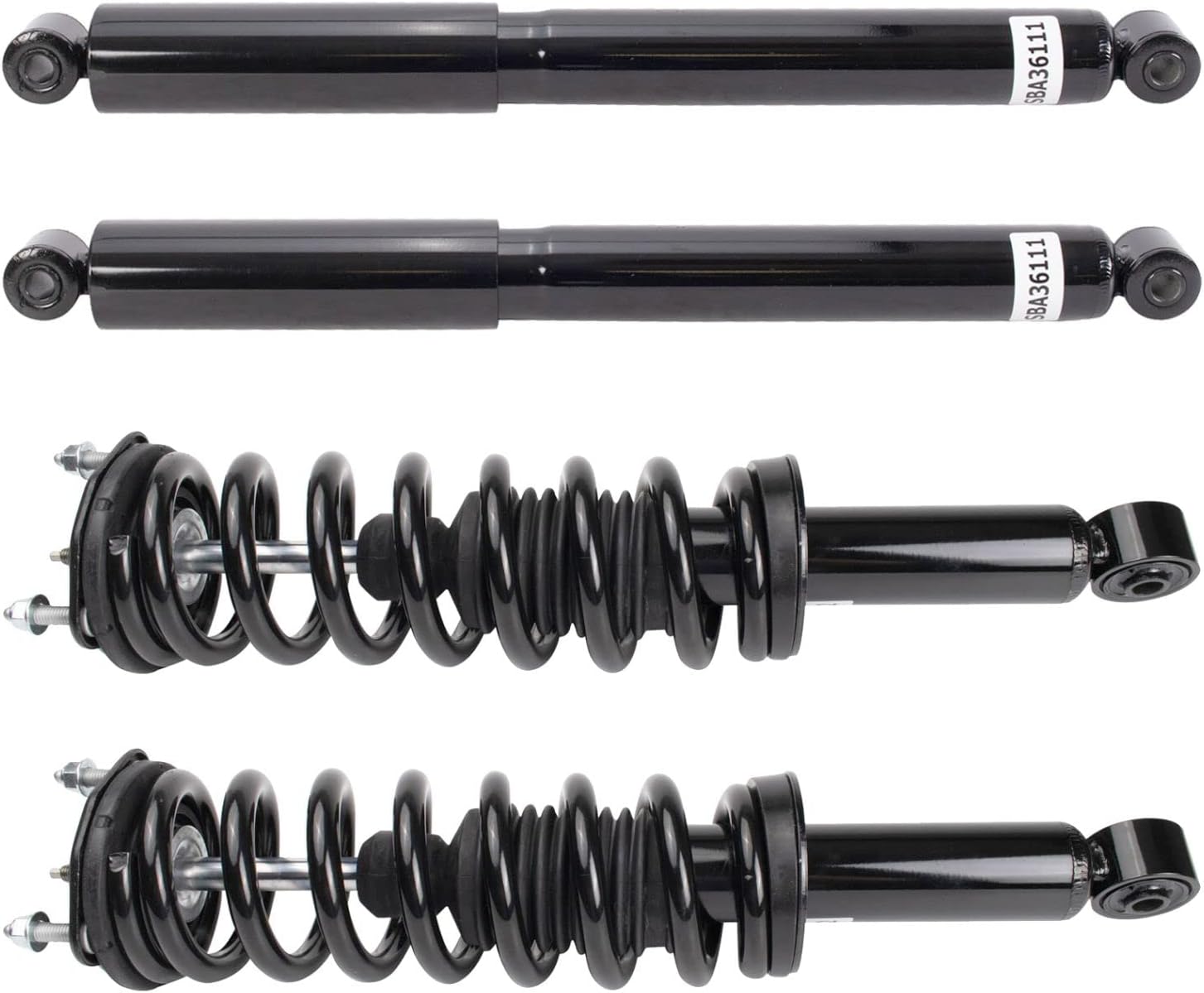 Amazon.com: Front Complete Struts & Rear Shocks Compatible with 2015 ...