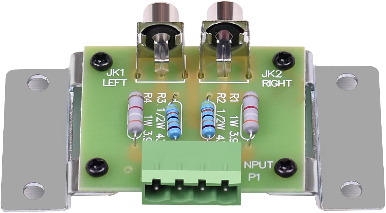 Amazon.com: Ciuouient 9500-200891 Speaker Level to Line Level Adapter ...