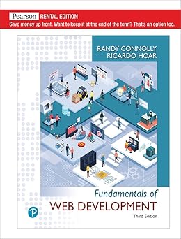 Fundamentals of Web Development: 9780135863572: Computer Science Books ...