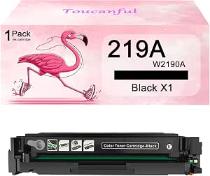 Amazon.com: Toucanful W2190A 219A Black Toner Cartridge Compatible ...