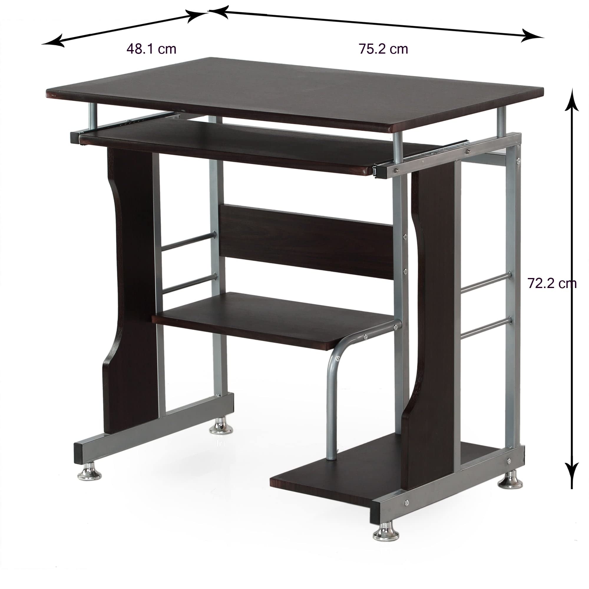 Nilkamal Alpha Engineered Wood Computer Desk Straight