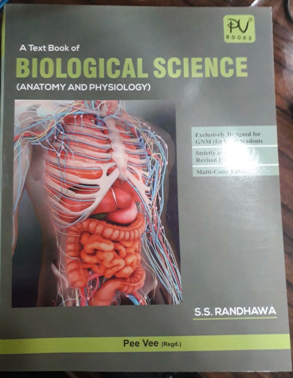 A Text Book of Biological Science ( Anatomy and Physiology ) : S. S ...