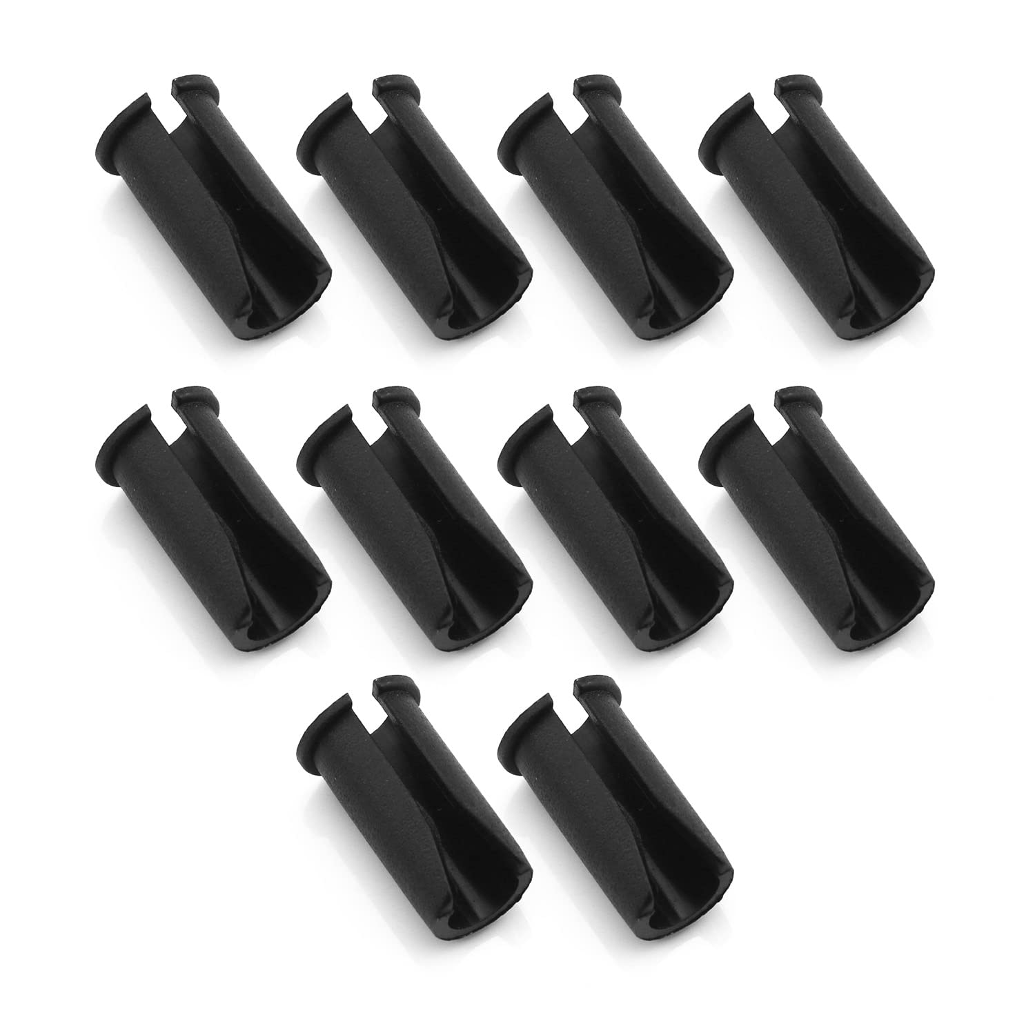 Amazon.com : DGHAOP 10pcs Bike U-Clips Clamps Black Plastic Mountain ...
