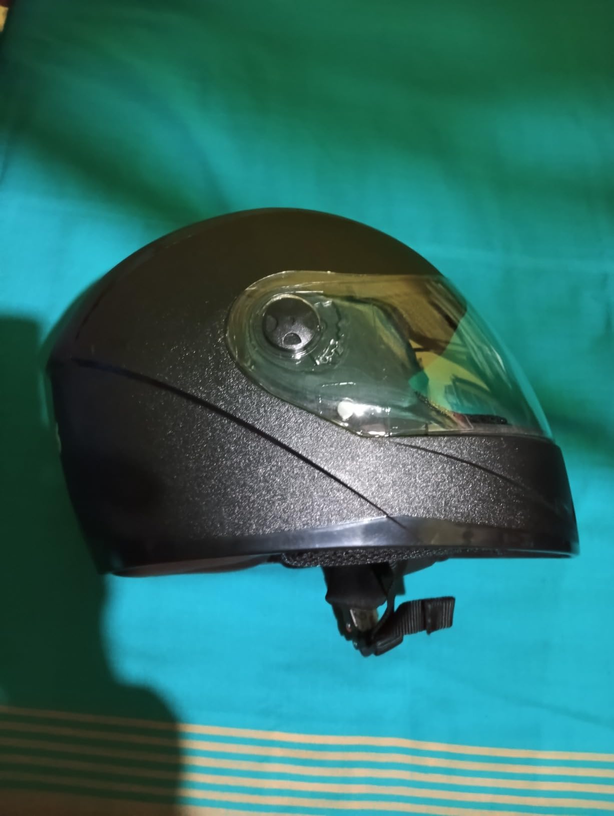 TVS Lightweight Full Face Helmet for Man and Woman with Clear and ...