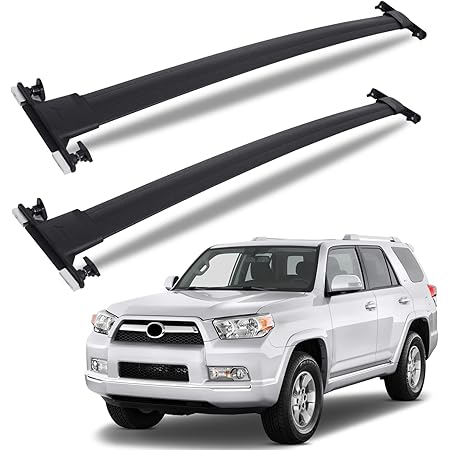 Amazon.com: Roof Rack Cross Bars Heavy Duty 220lbs for 2010-2023 Toyota ...